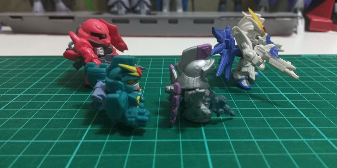 Gundam sd gachapon set (2 RARE UNIT), Hobbies & Toys, Toys & Games on ...