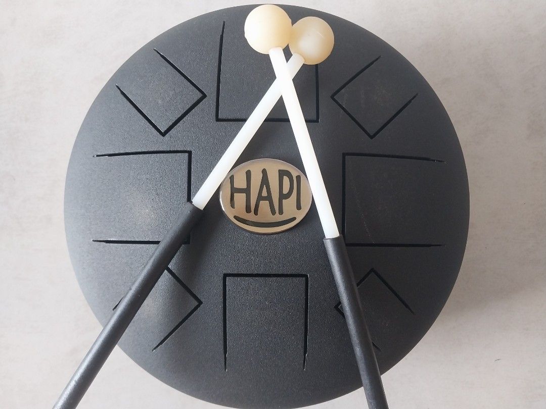 Hapi Origin Steel Tongue Drum, Hobbies & Toys, Music & Media, Musical ...