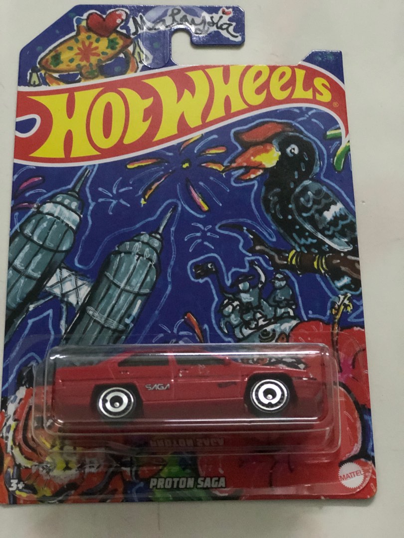Hot wheels 2024 Special Edition Proton Saga “saga burung”, Hobbies ...