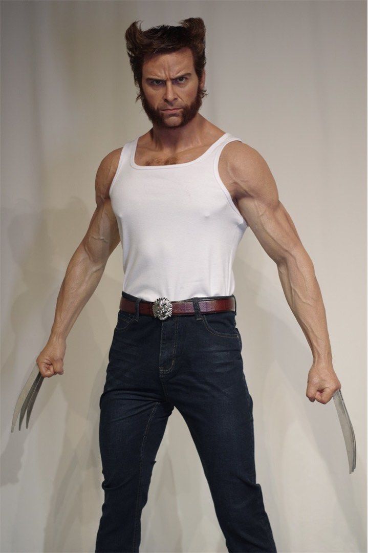 188cm Hugh Jackman The Wolverine Life Size Wax Figure Statue, Hobbies ...