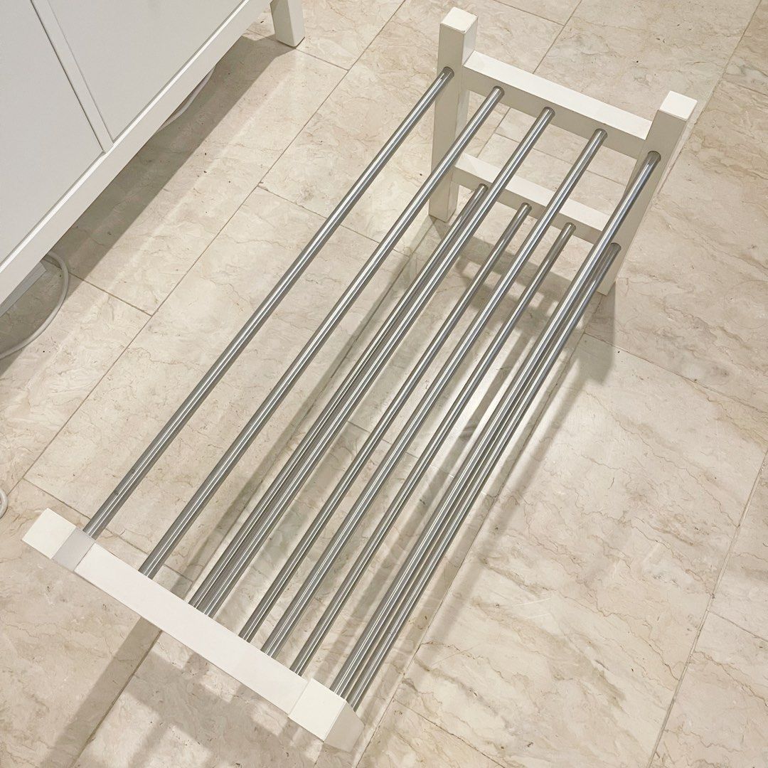 IKEA TJUSIG Shoe Rack, Furniture & Home Living, Furniture, Shelves ...