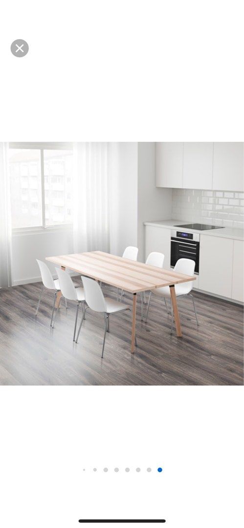 IKEA Ypperlig table, Furniture & Home Living, Furniture, Tables & Sets ...