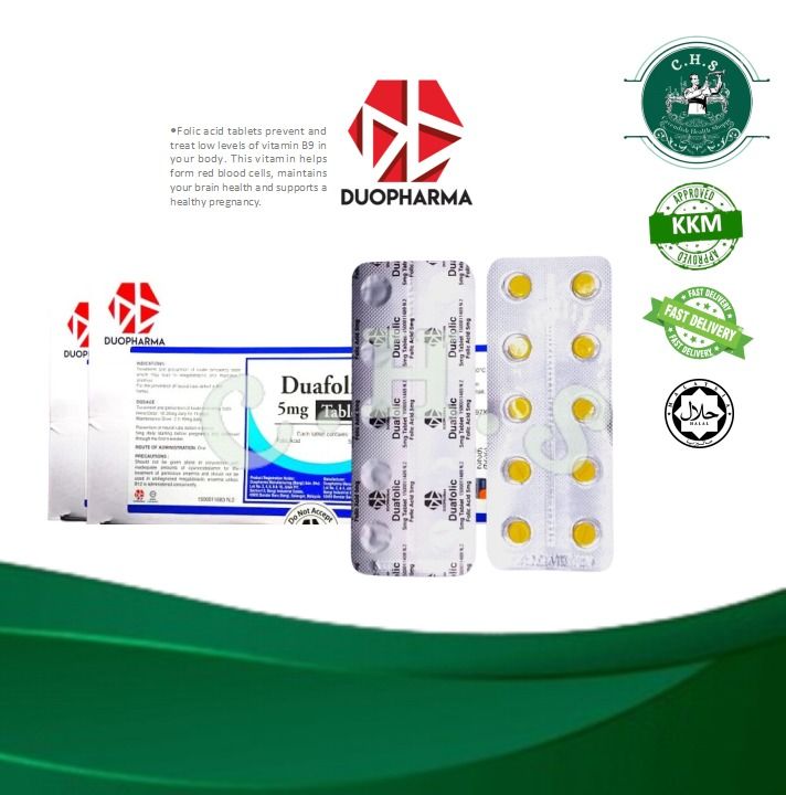 Introduction of Duafolic 5mg Tablet 10s (strip) X 10, Health ...