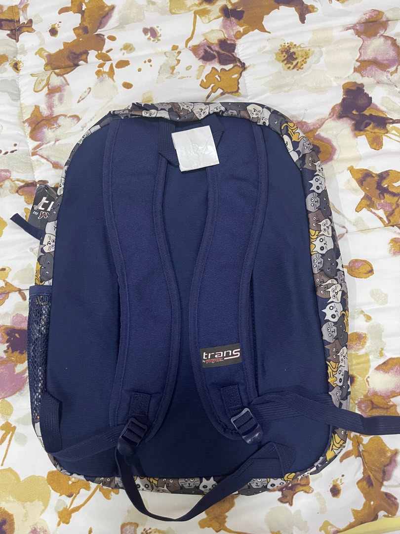JANSPORT TRANS Blue Backpack, Men's Fashion, Bags, Backpacks on Carousell