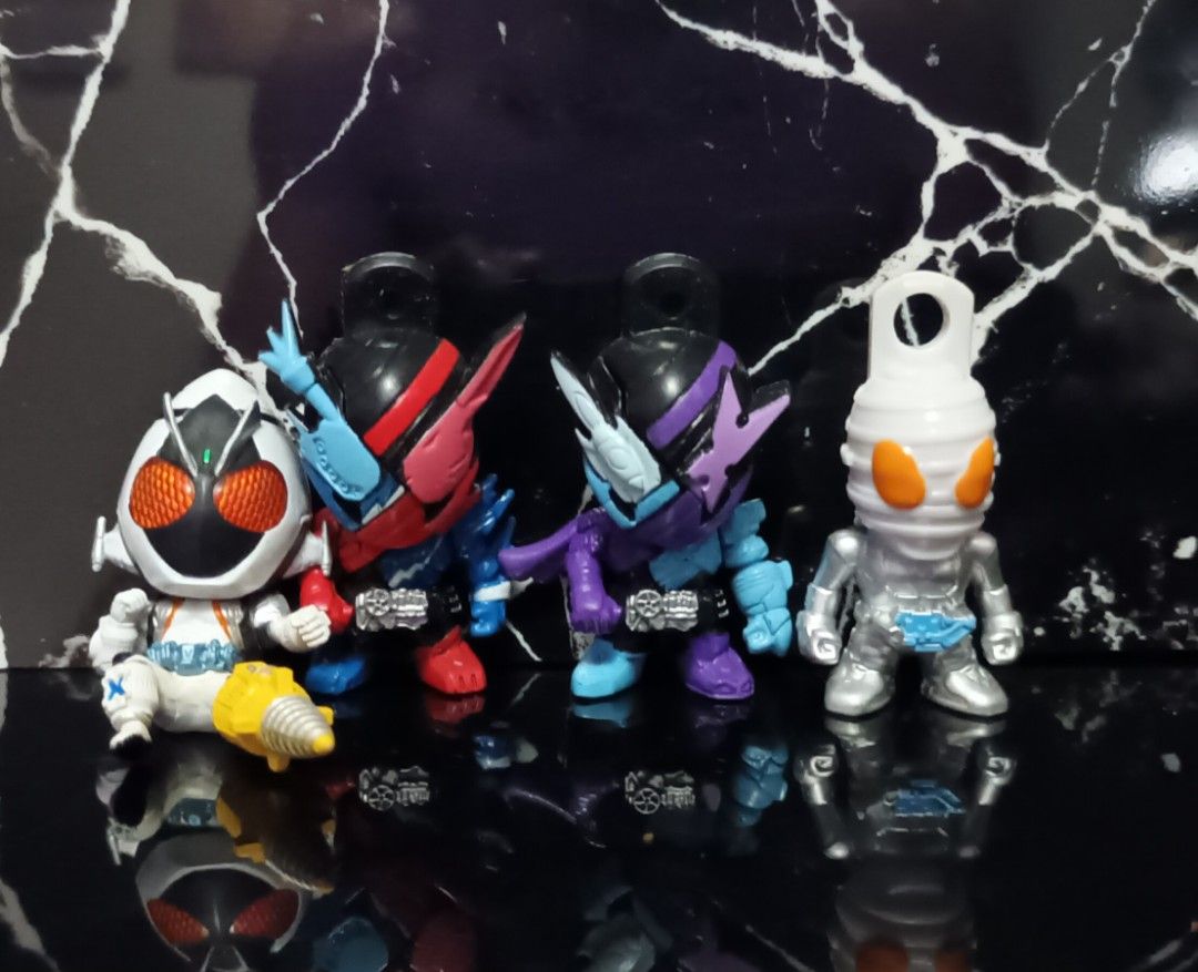 Kamen Rider Chibi Figure Set part 2, Hobbies & Toys, Toys & Games on ...