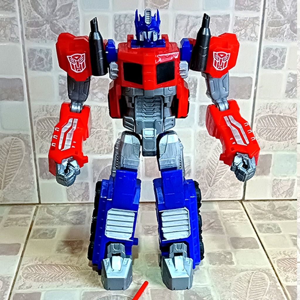 KO OVERSIZED TRANSFORMERS CYBER BATTALION COMMANDER OPTIMUS PRIME ...