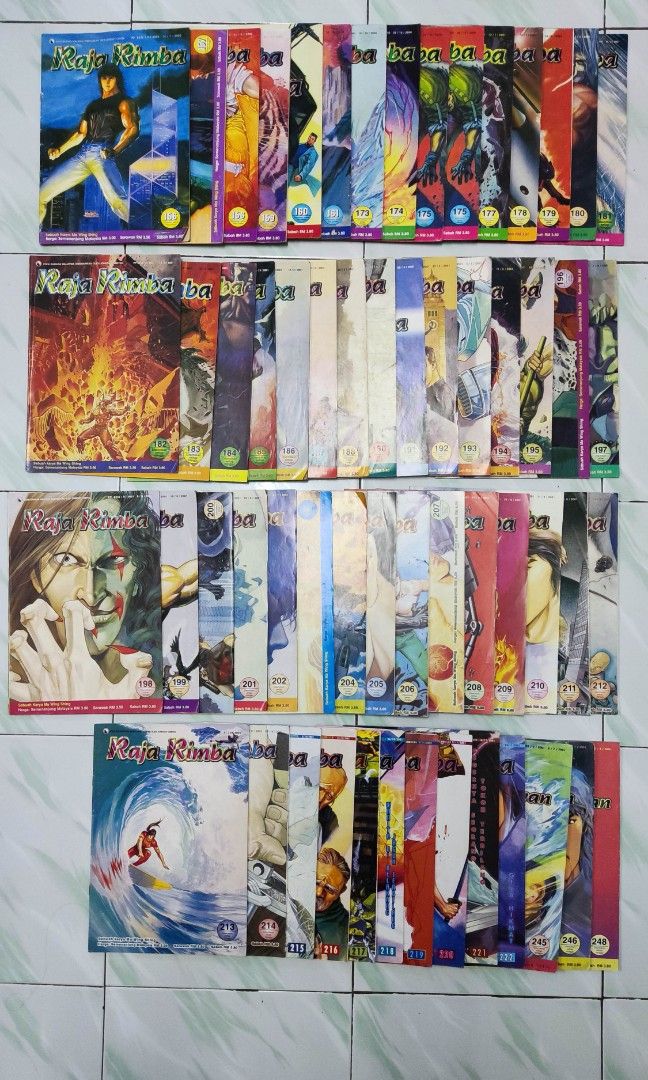 Komik Raja Rimba Set B, Hobbies & Toys, Books & Magazines, Comics ...