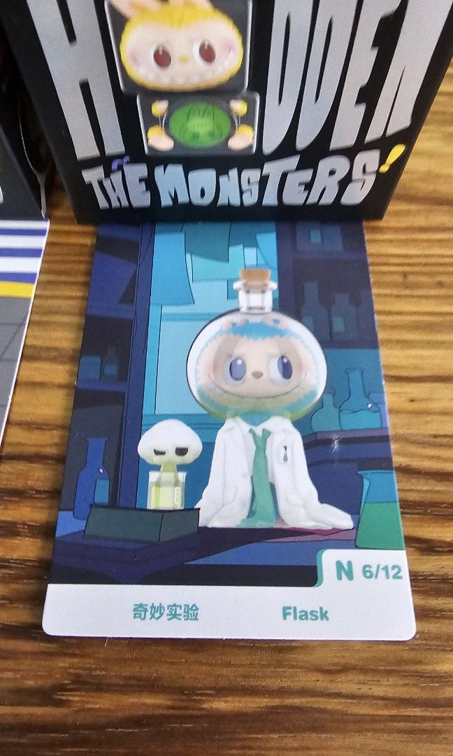 Labubu Almost Hidden Monster Flask, Hobbies & Toys, Toys & Games on ...