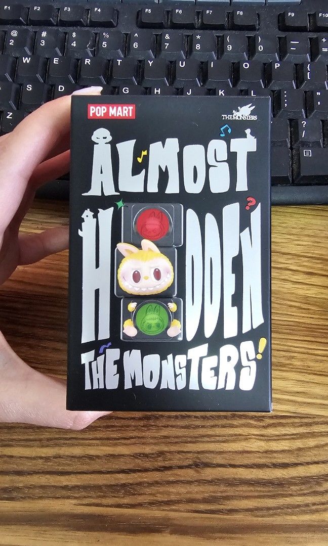 Labubu Almost Hidden Monster Flask, Hobbies & Toys, Toys & Games on ...