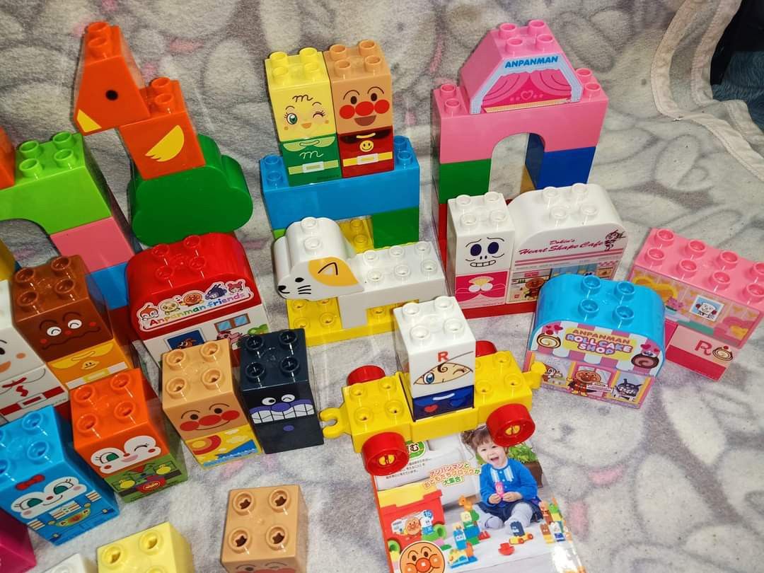 Lego Blocks Bandai Anpanman Hajimete, Hobbies & Toys, Toys & Games on ...
