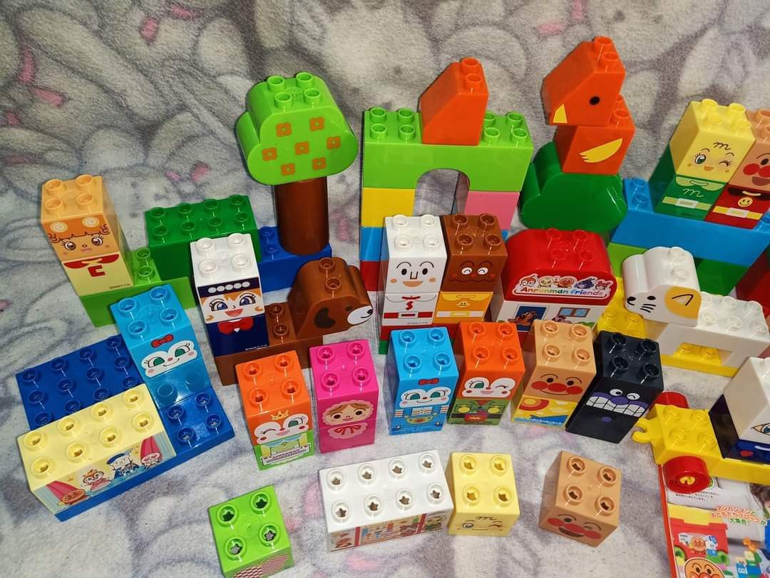 Lego Blocks Bandai Anpanman Hajimete, Hobbies & Toys, Toys & Games on ...