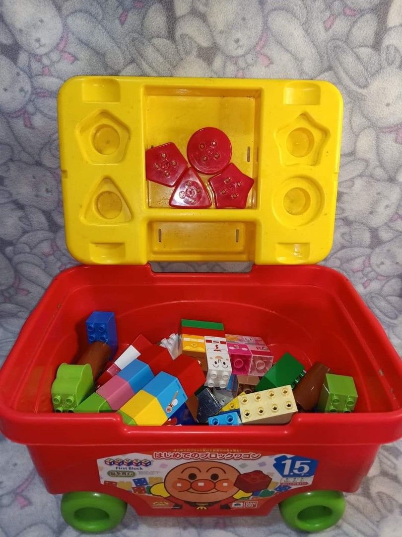Lego Blocks Bandai Anpanman Hajimete, Hobbies & Toys, Toys & Games on ...