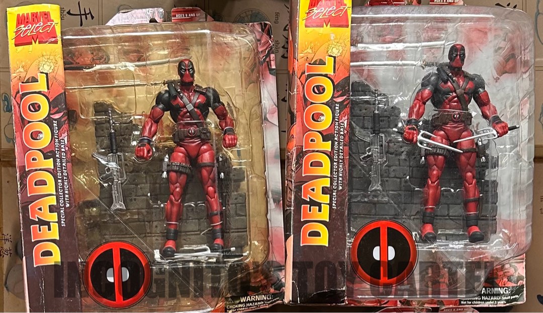Marvel Select Masked Deadpool, Hobbies & Toys, Toys & Games on Carousell