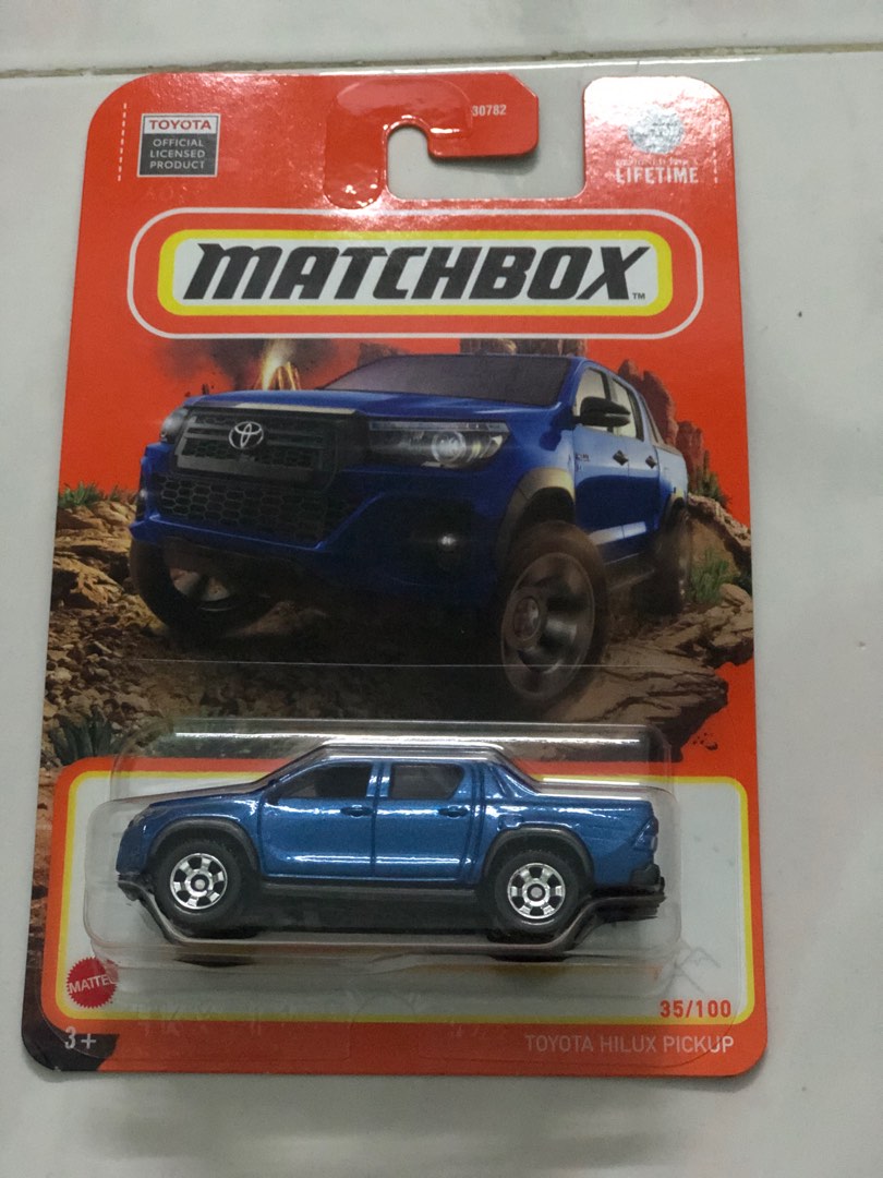 Matchbox Toyota Hilux Pickup, Hobbies & Toys, Toys & Games on Carousell