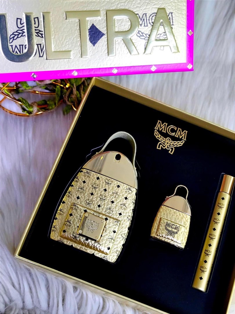 MCM Ultra Perfume Set of 3 (75ml Edp + 10ml edp Spray + 7ml edp), Beauty & Personal Care ...