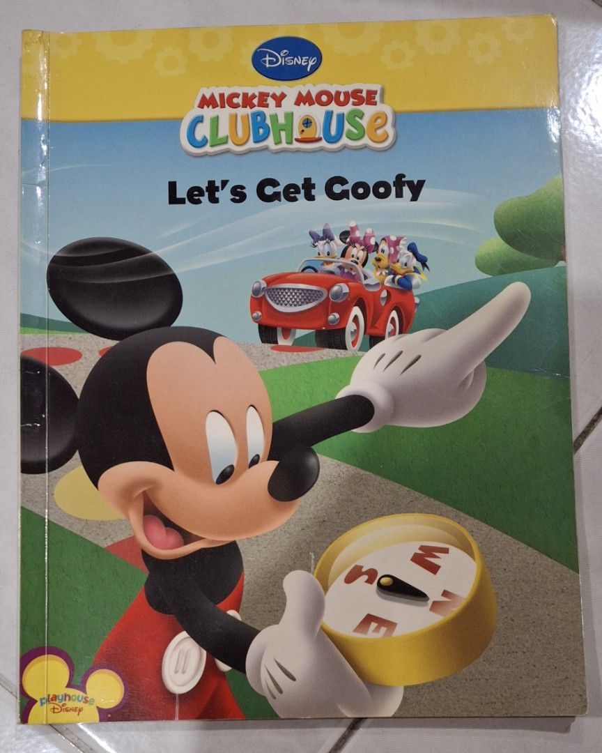 Mickey Mouse: Let's Get Goofy, Hobbies & Toys, Books & Magazines ...