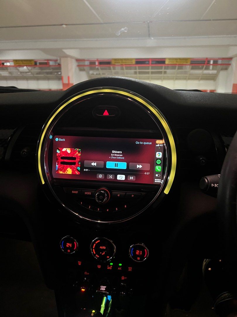 Mini One, Mini Cooper Mini Cooper S, Mini JCW F54 F55 F56 F57 CarPlay ...