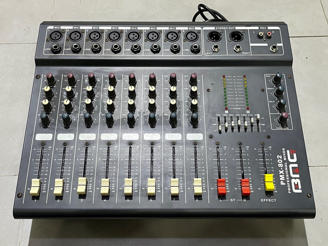MIXER BMG 8CHNL, Hobbies & Toys, Music & Media, Musical Instruments on ...