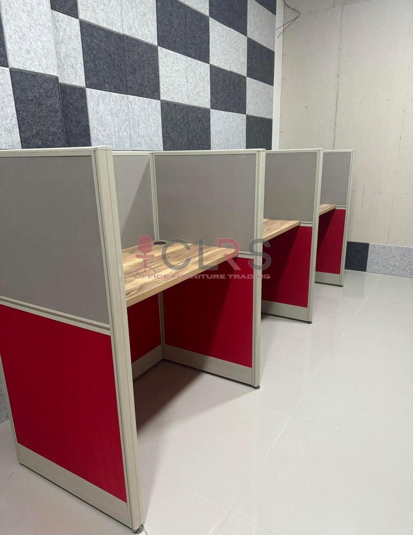 MODULAR CUBICLE PARTITION OFFICE FURNITURE, Furniture & Home Living ...