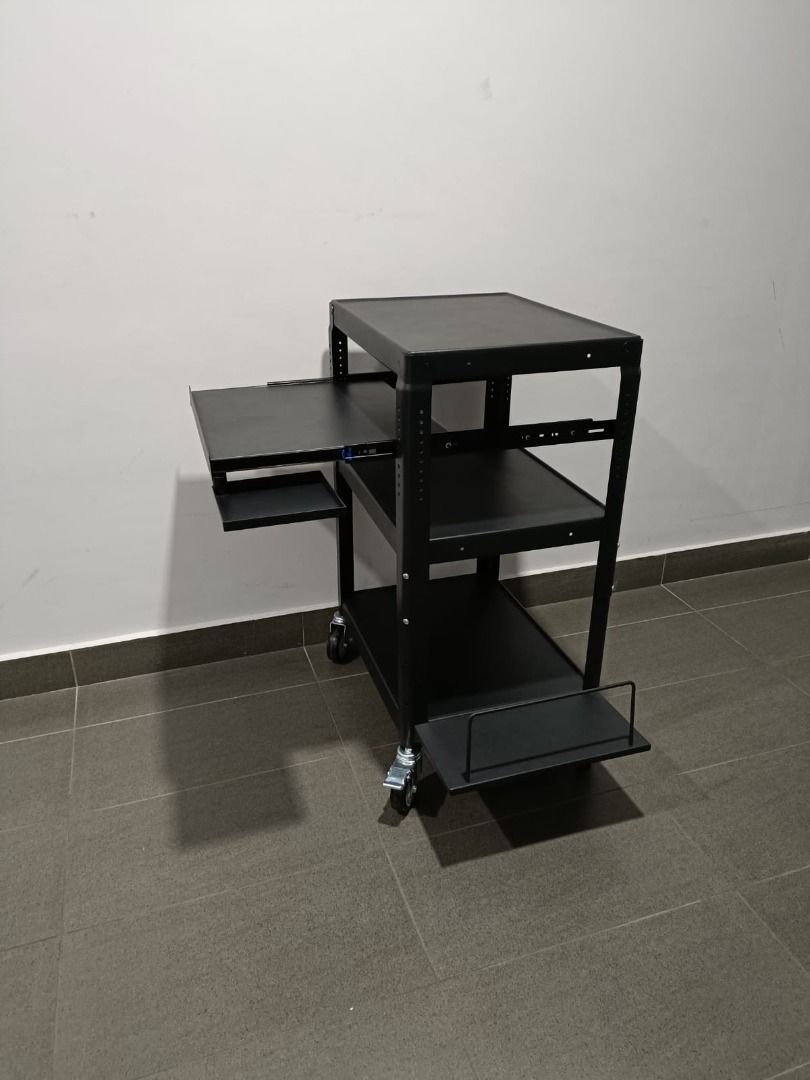 monitor stand mobile cart SPEEDSMOUNT laptop keyboard projector AV ...