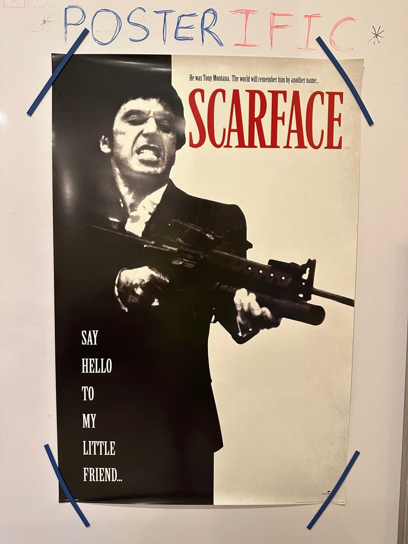 [NEW] Scarface (Say Hello to My Little Friend) - Poster (61 cm X 91.5 ...