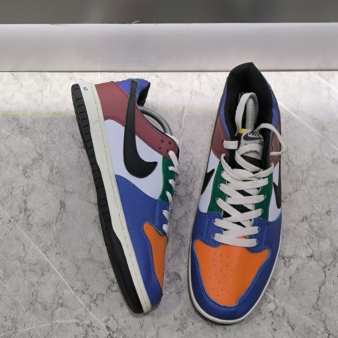 Nike Sb dunk Low Pro Multicolor, Fesyen Pria, Sepatu , Sneakers di ...