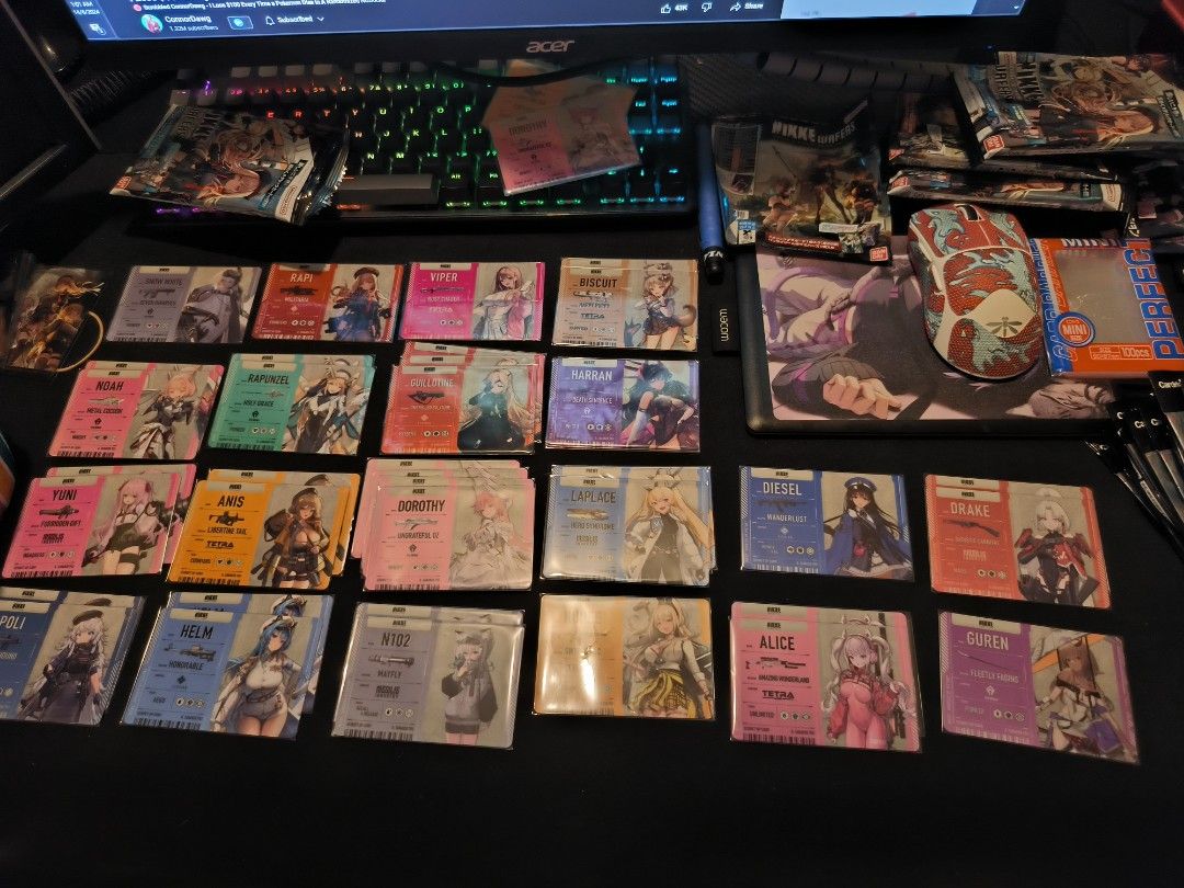 NIKKE METALLIC PASS COLLECTION VOL 1 and VOL 2, Video Gaming, Gaming ...