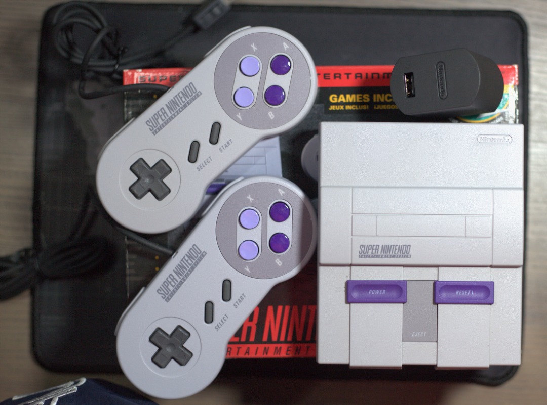 正版 迷你美版超任 連盒 | 超級任天堂 Nintendo Super NES Classic Edition , 電子遊戲, 電子遊戲機 ...