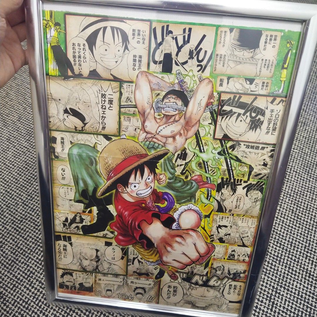 One Piece Luffy Zoro & Undead Unluck Official Poster (Front & Back ...
