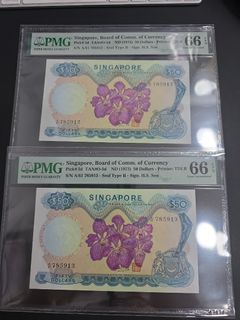 $100 Orchid Series HSS with Seal PMG 53EPQ, Hobbies & Toys, Memorabilia ...