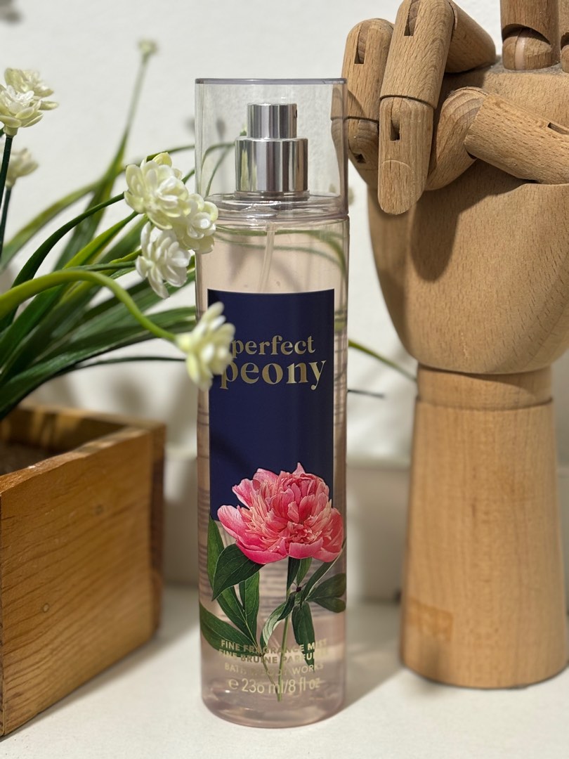 Original Bath & Body Works Perfect Peony Fragrance Mist, Beauty ...