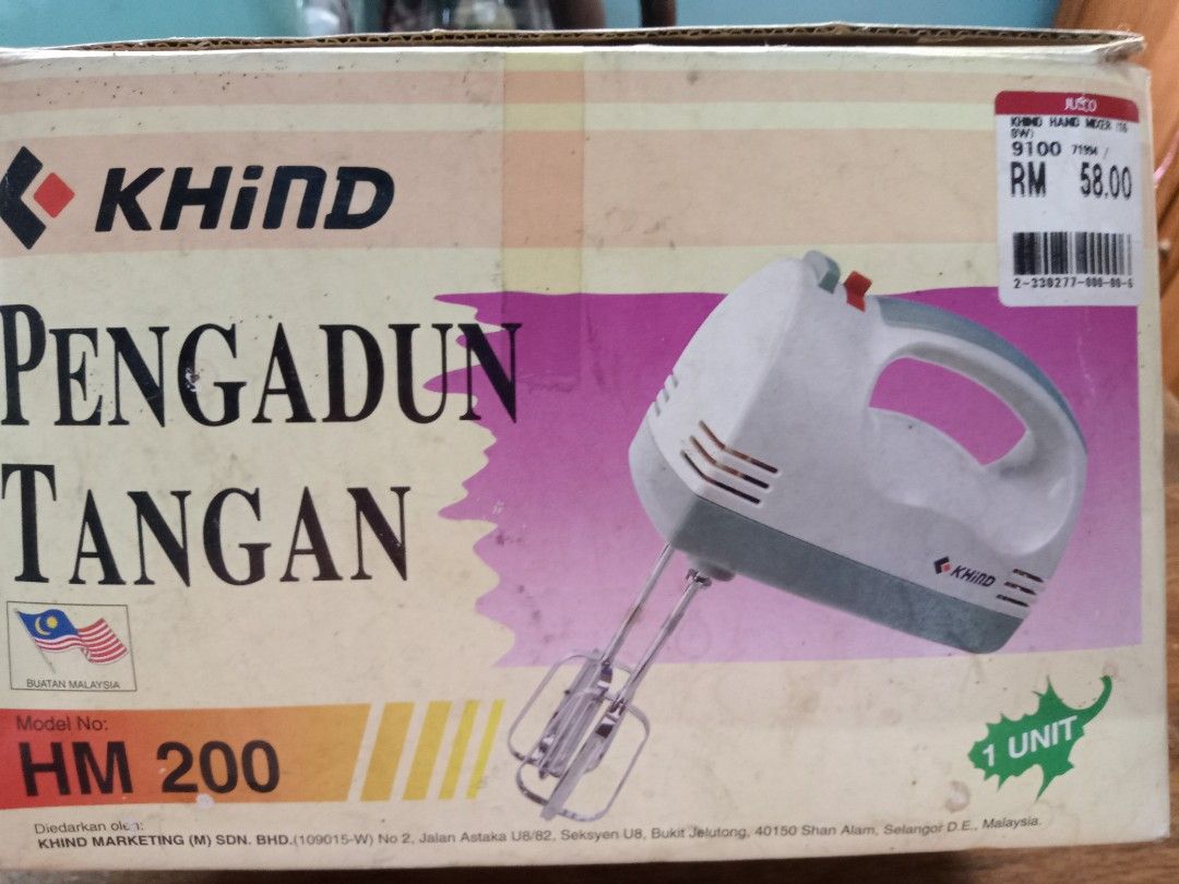 Pengadun Tepung, TV & Home Appliances, Kitchen Appliances, Hand & Stand ...