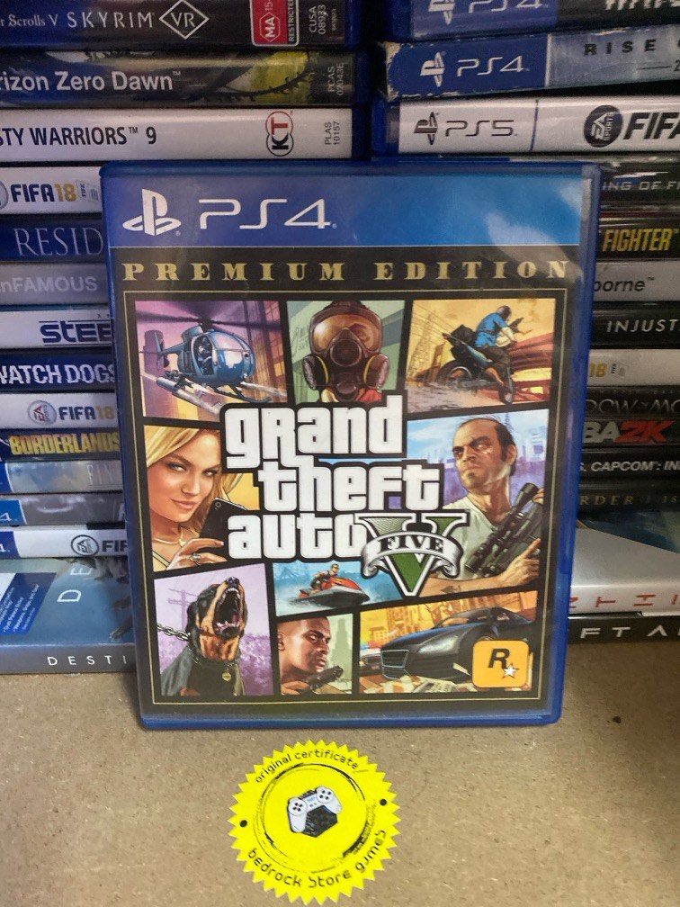 PS4 - GTA V Premium Edition| Used, Video Gaming, Video Games ...