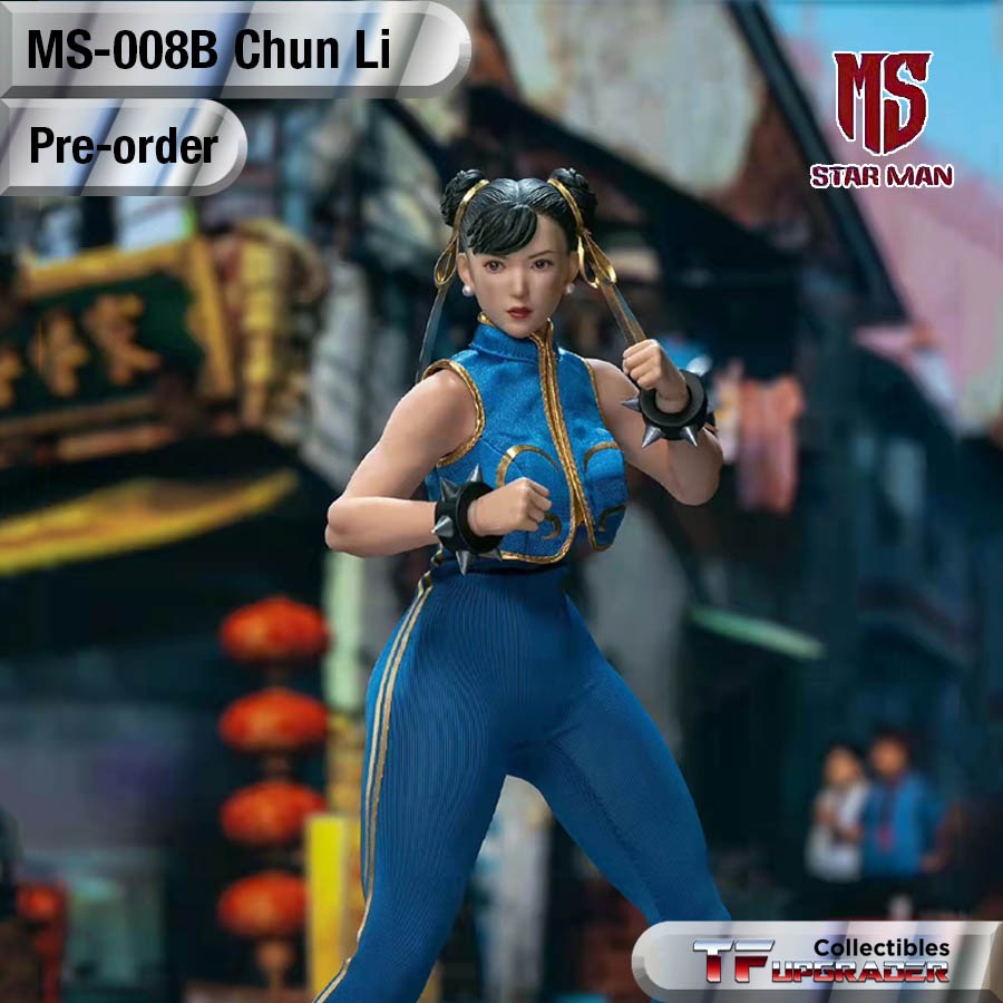 [Back-to-Back Order] Star Man Street Fighter 1/6 MS-008B Chun Li ...