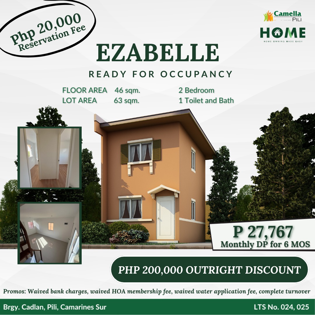 Ready for Occupancy House and Lot for Sale In Bicol, Property, For Sale ...
