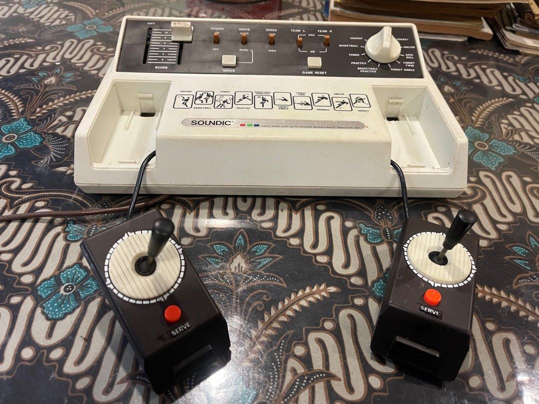 Retro vintage soundic console video game, Hobbies & Toys, Collectibles ...