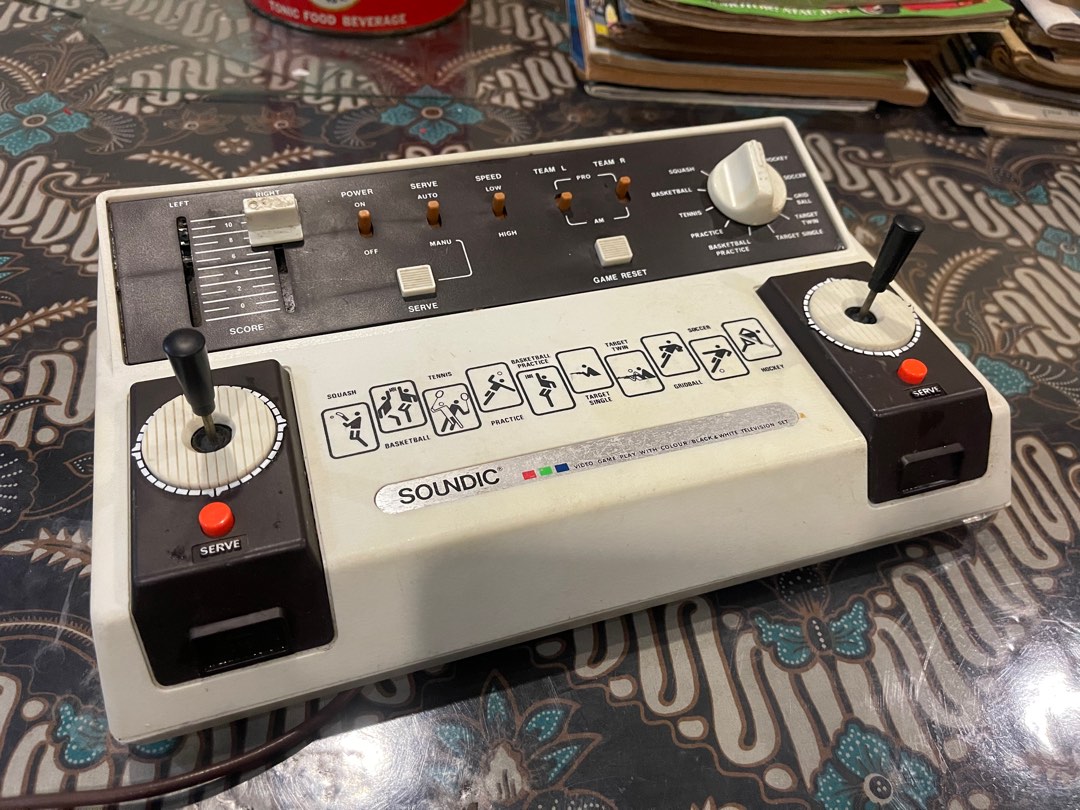 Retro vintage soundic console video game, Hobbies & Toys, Collectibles ...