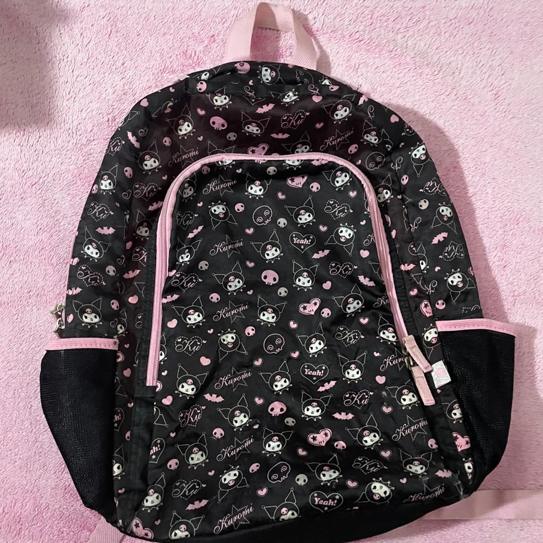 sanrio y2k kuromi backpack authentic cutecore, Women's Fashion, Bags ...