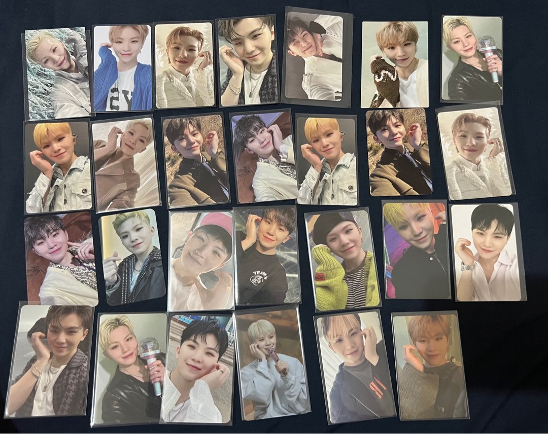 Seventeen WOOZI photocards, Hobbies & Toys, Memorabilia & Collectibles, K-Wave on Carousell
