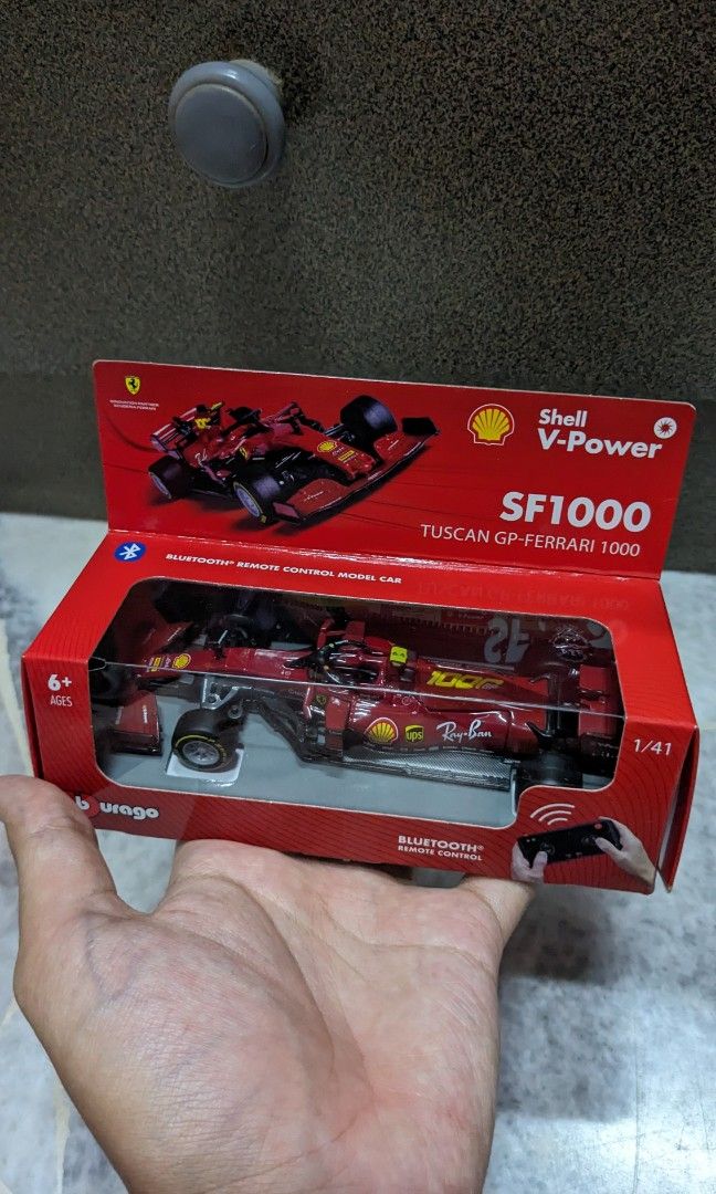Shell Burago Ferrari, Hobbies & Toys, Toys & Games on Carousell
