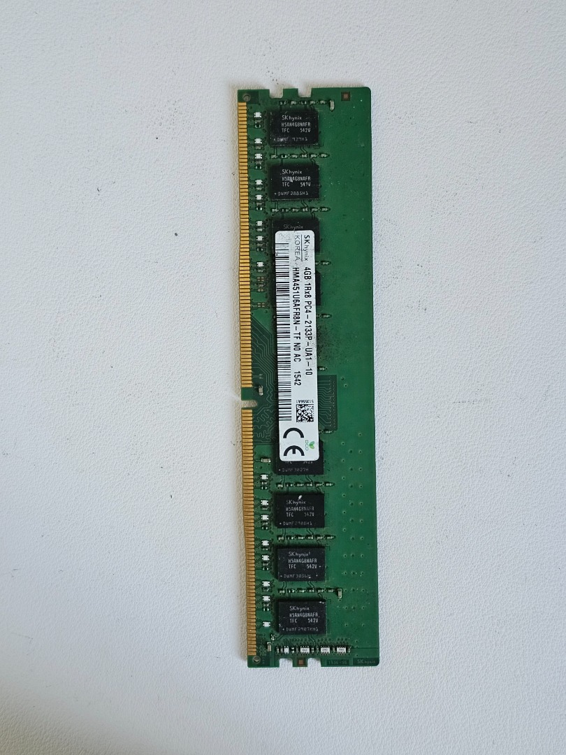 SK Hynix 4GB DDR4 1Rx8 PC4-2133P-UA1-10 Desktop RAM Memory, Computers & Tech, Parts ...