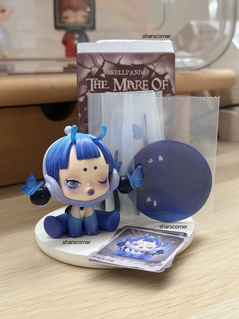 Skullpanda The Mare of Animals - The Blue Morpho, Hobbies & Toys, Toys ...