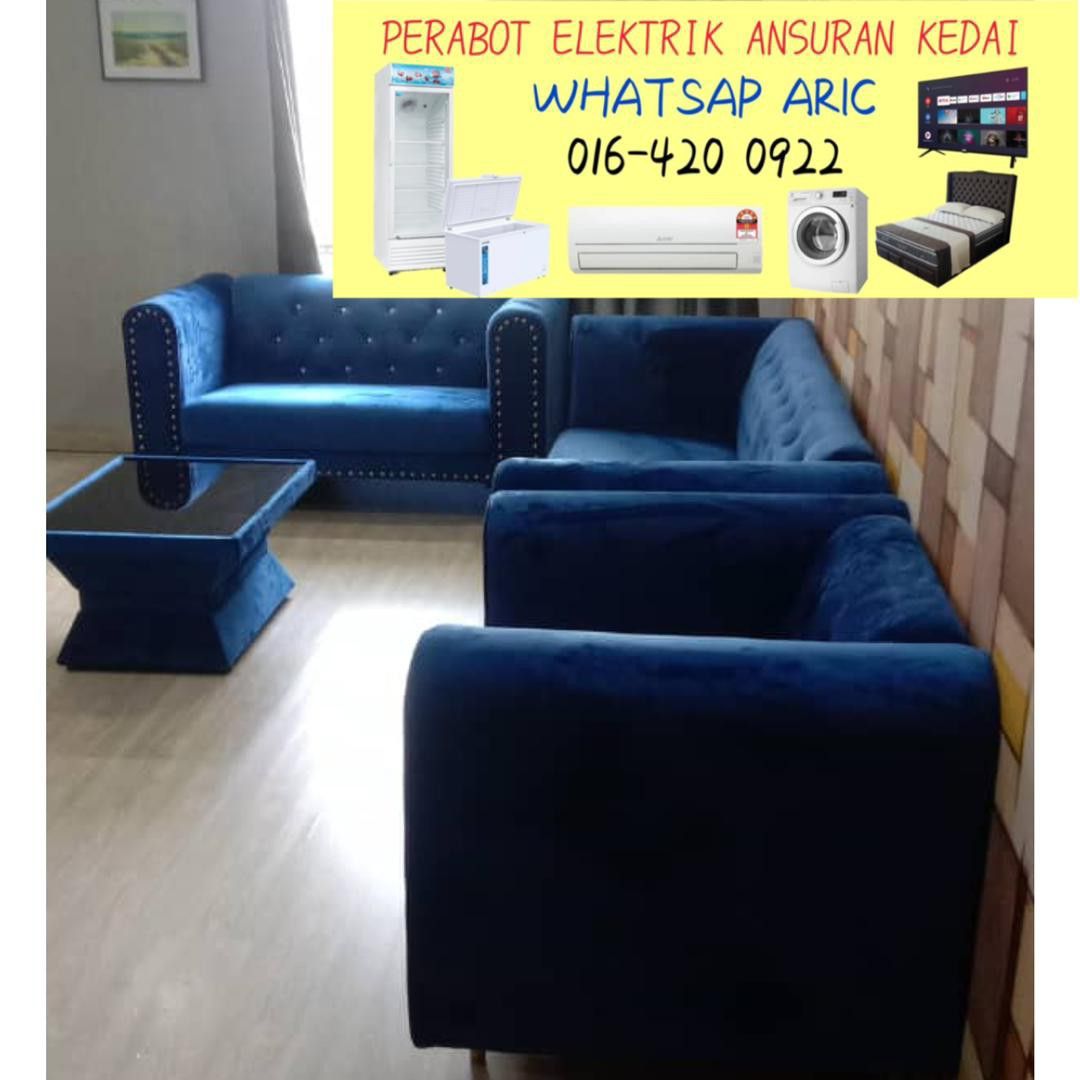 Sofa Ansuran Kedai, Furniture & Home Living, Furniture, Sofas on Carousell