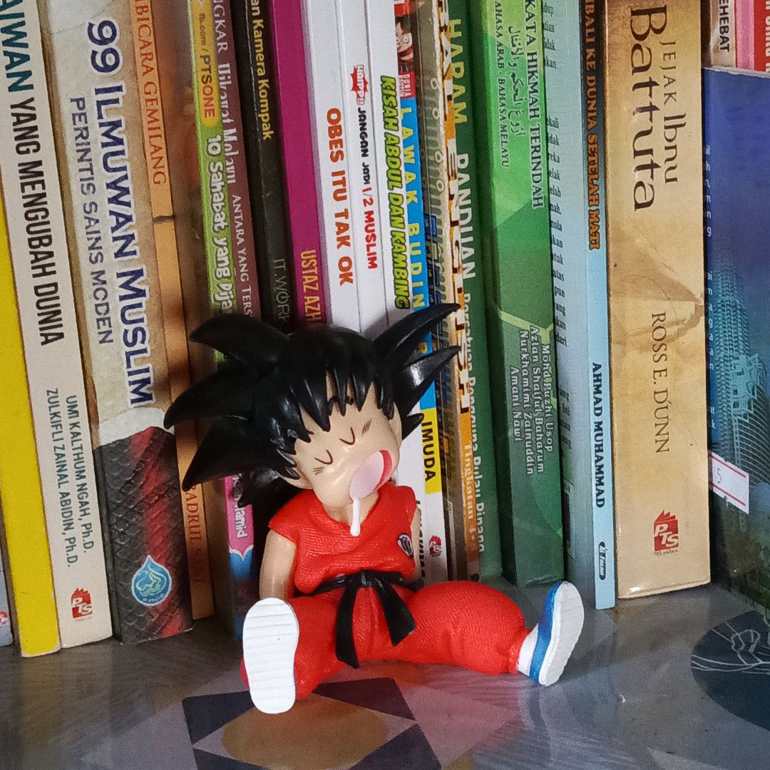 Son Goku Sleeping Figure, Hobbies & Toys, Toys & Games on Carousell