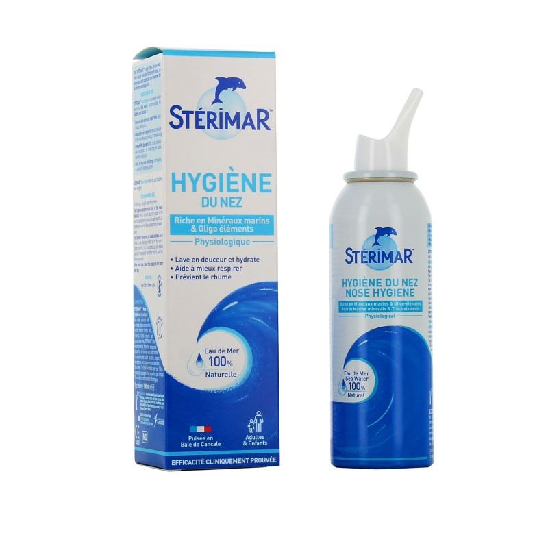 Sterimar 100ml Nasal Spray for Adult Nose Hygiene Allergy Salinase ...