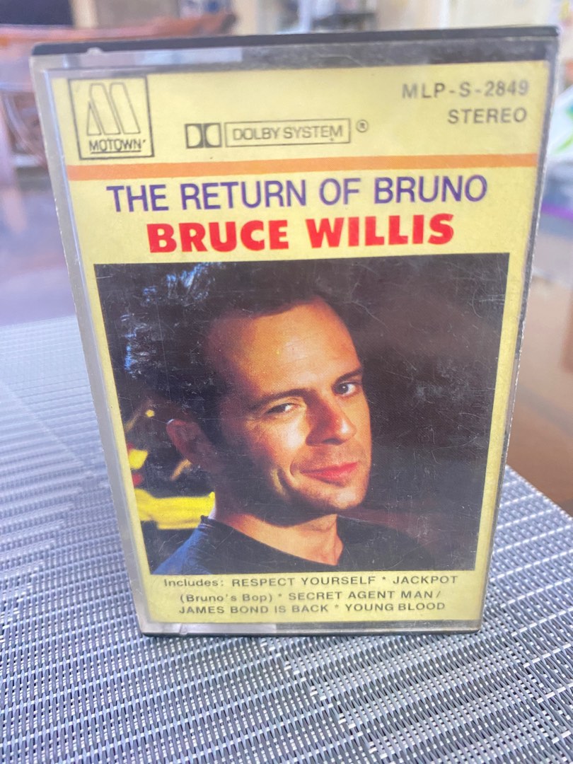 THE RETURN OF BRUNO - BRUCE WILLIS - Vintage Philippines Original Music ...
