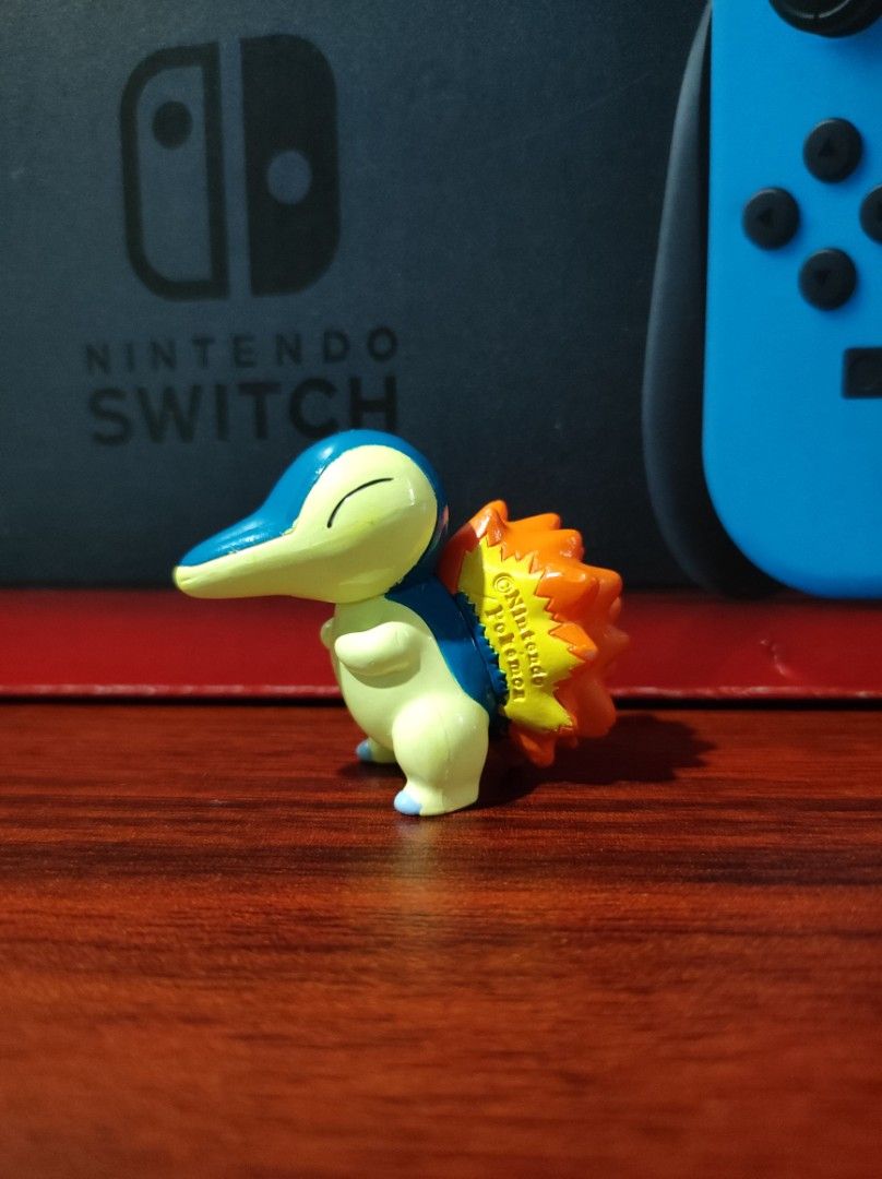 TOMY Pokemon Figure - Cyndaquil, Hobbies & Toys, Toys & Games on Carousell