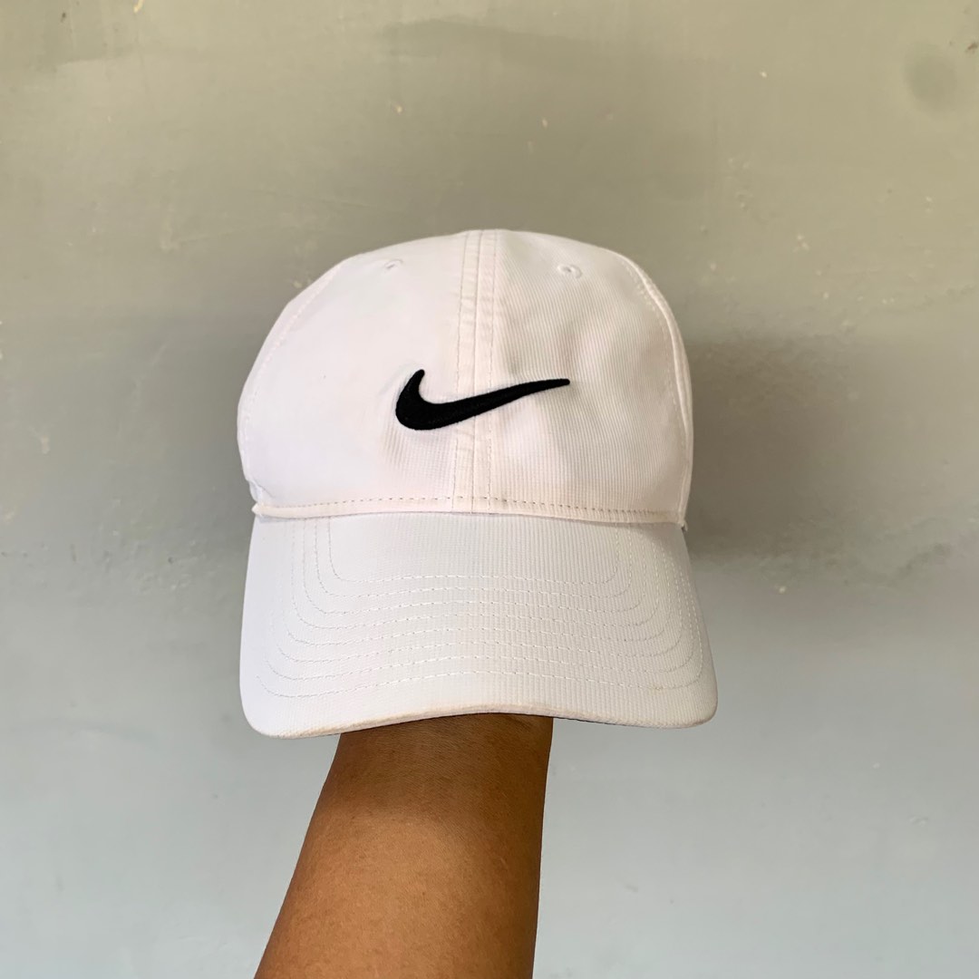 Topi nike running sports dri-fit hat caps, Fesyen Pria, Aksesoris, Topi ...