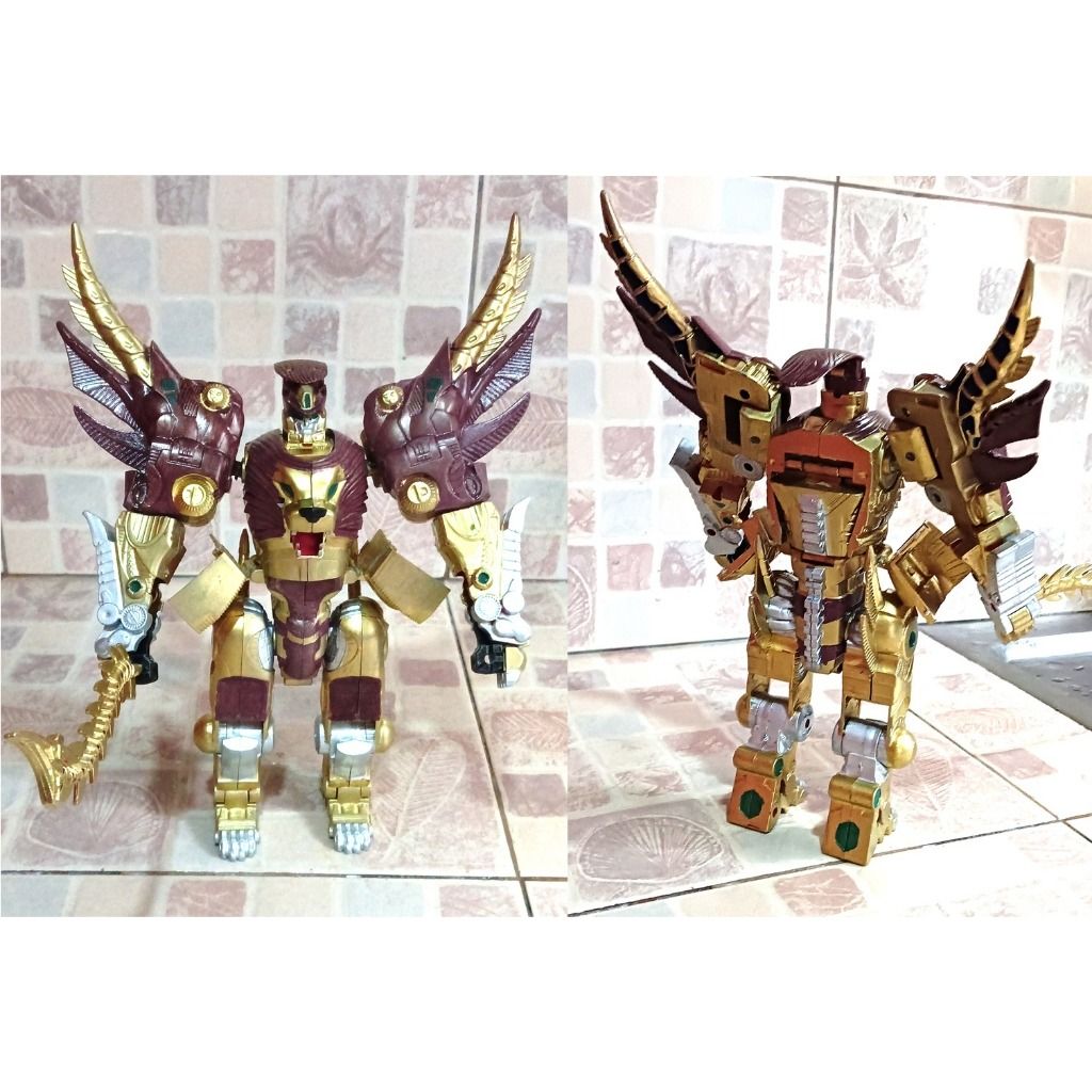 TRANSFORMERS ROBOT BRAVE GOLDRAN KO LEOBREAKER LION DRAGON ACTION ...