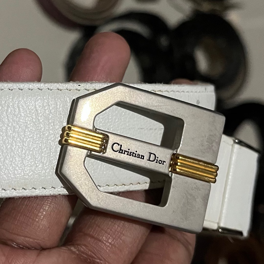 Vintage Christian Dior Belt, Women's Fashion, Watches & Accessories ...